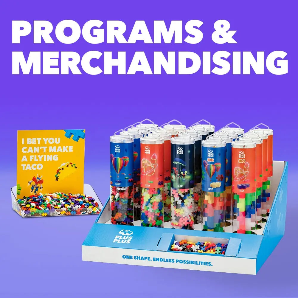 Programs and Merchandising – Plus-Plus USA Wholesale